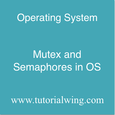 Difference Between Mutex and Semaphores in OS - Tutorialwing